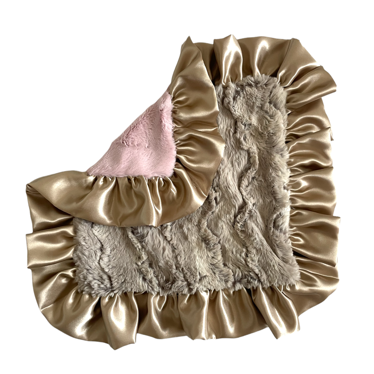 Luxe Rabbit Blush Lovie – Signature Designs Boutique